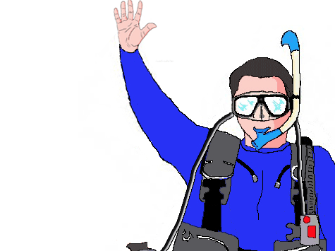 Diving Signals-Demostration of signals and other communication used ...